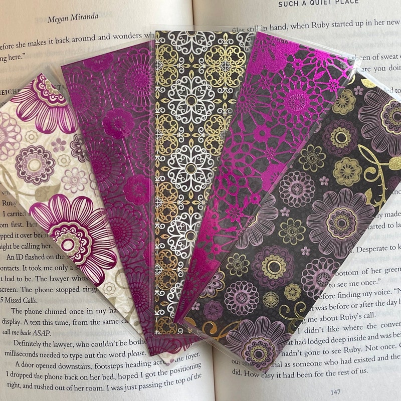 Laminated Bookmark - Etsy