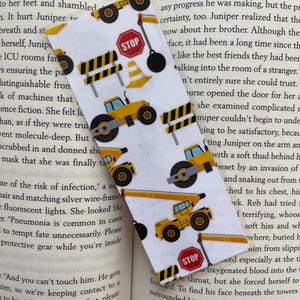 Work Zone Kid's Laminated Bookmarks - Etsy