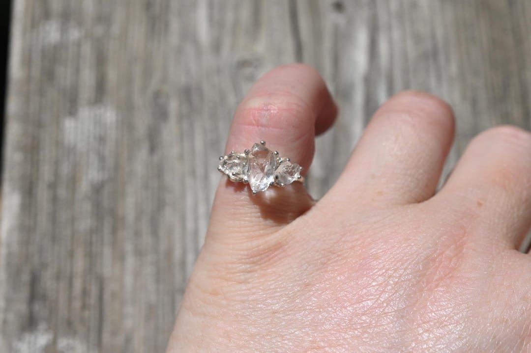 Lake County Diamond Engagement Ring Sterling Silver Size 3 4 5 6 7 8 9 ...