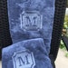 Embossed Monogram Bath Towels Custom Embossed Plush Towel - Etsy