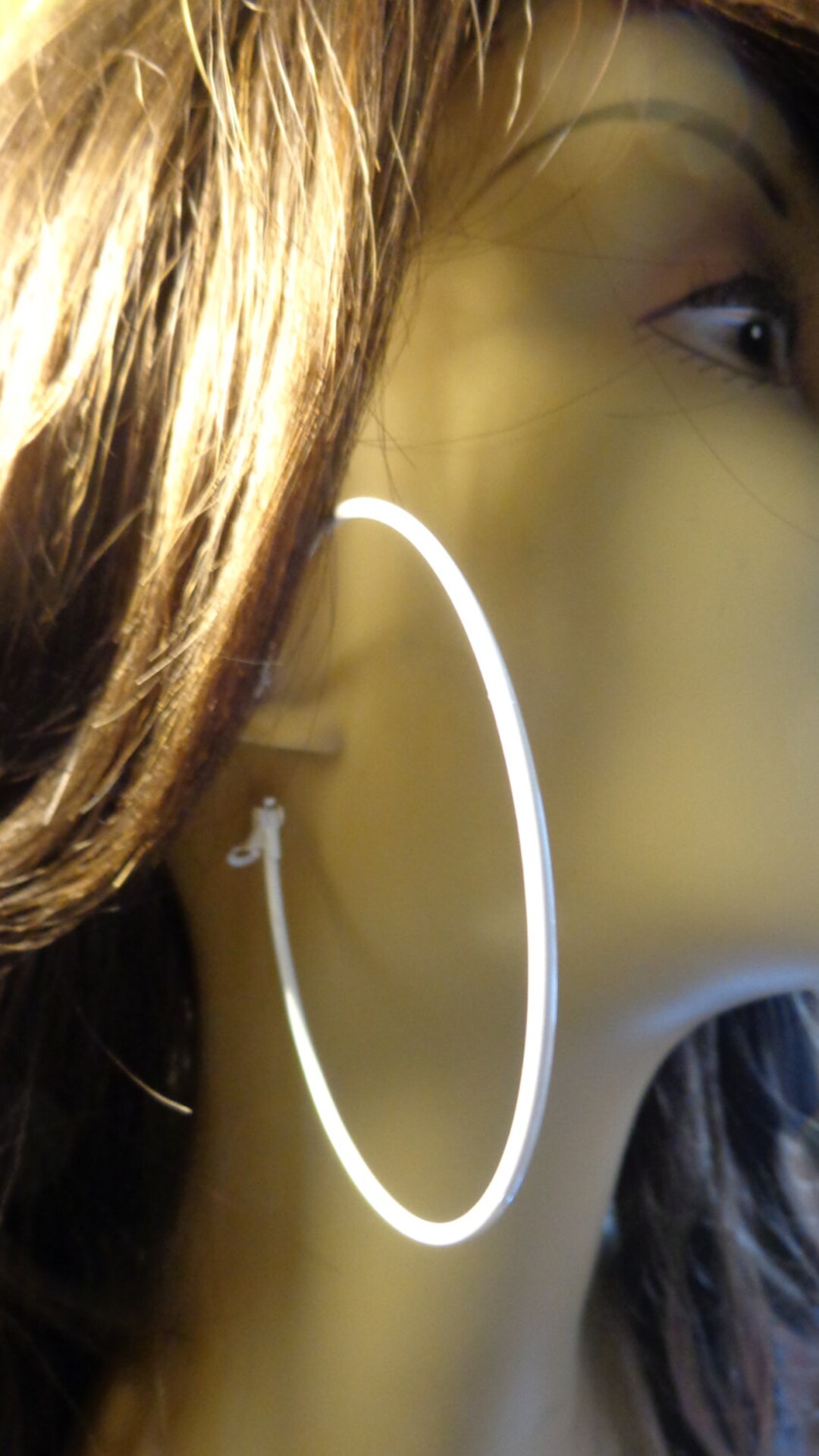 LARGE 3 Inch Hoop Earrings Assorted Color Hoop Earrings - Etsy