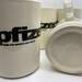 Vintage Set of 4 Pfizer Logo Advertising Coffee Mugs Pharmaceutical ...
