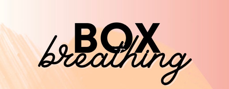 Box Breathing Poster Digital Download - Etsy