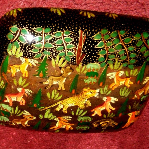 Kashmir Lacquer Box - Etsy