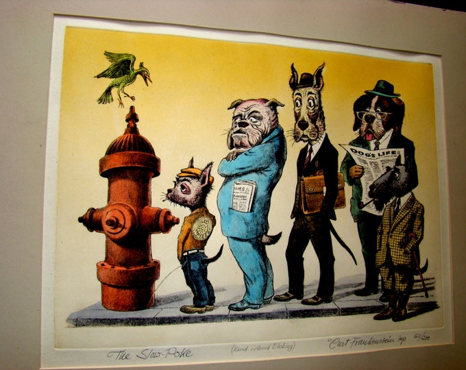 Surrealist Painter Print Maker Listed Curt Frankenstein's Striking ...