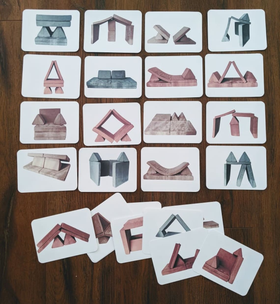 One Nugget Build Ideas, Digital Images, 34 PNG Images in Two Color ...