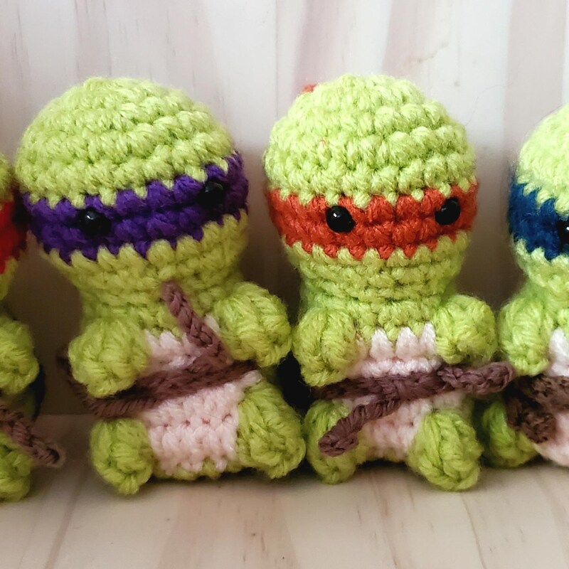Tmnt Crochet - Etsy