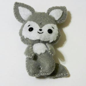 Felt Wolf Woodland Travel Wee by Noialand - Etsy