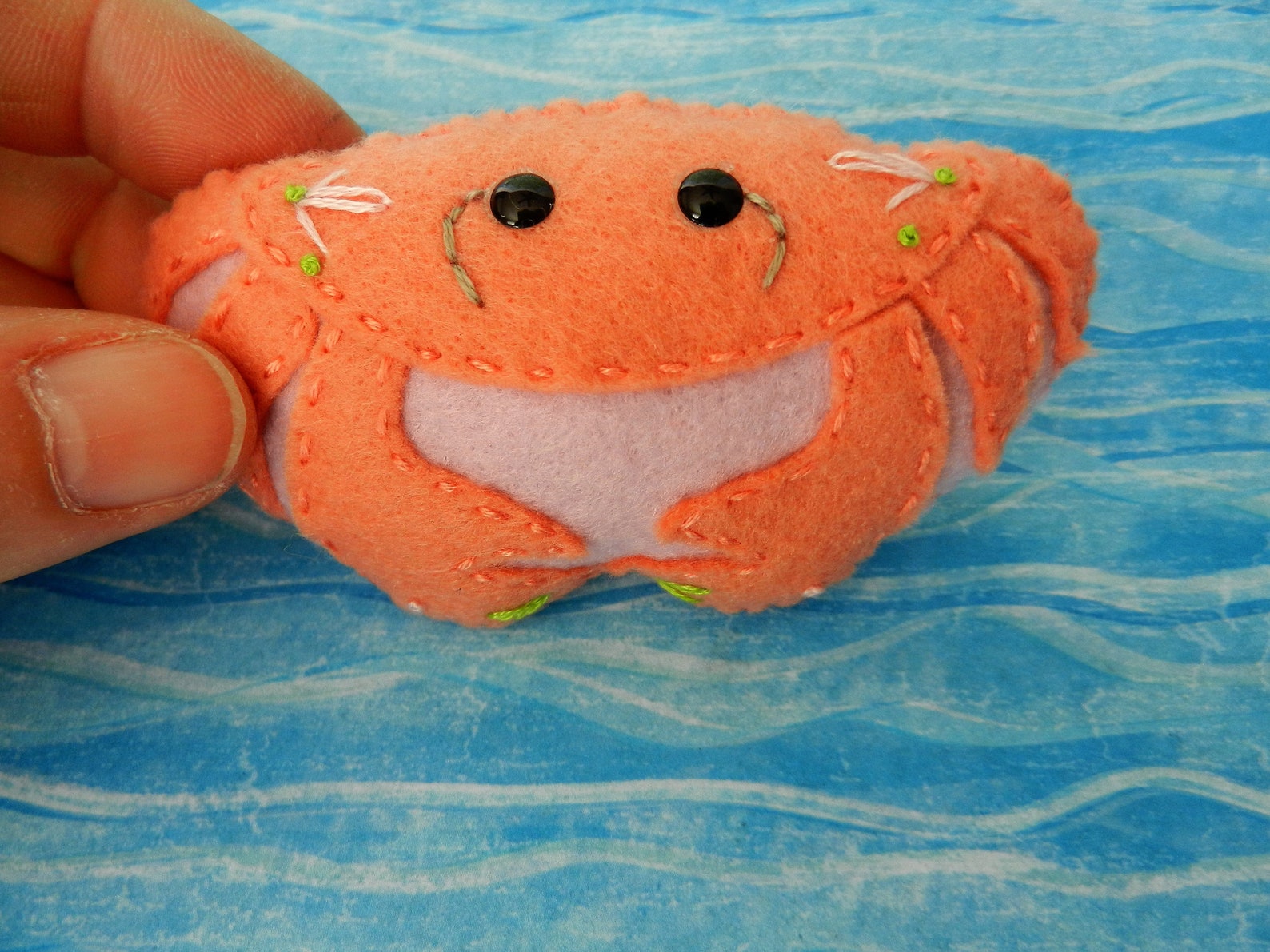 Felt Hawaiian Tropical Island Ocean Plushies by Little Dear - Etsy