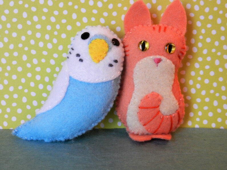 Felt Mini Pocket Pets by Littledear - Etsy