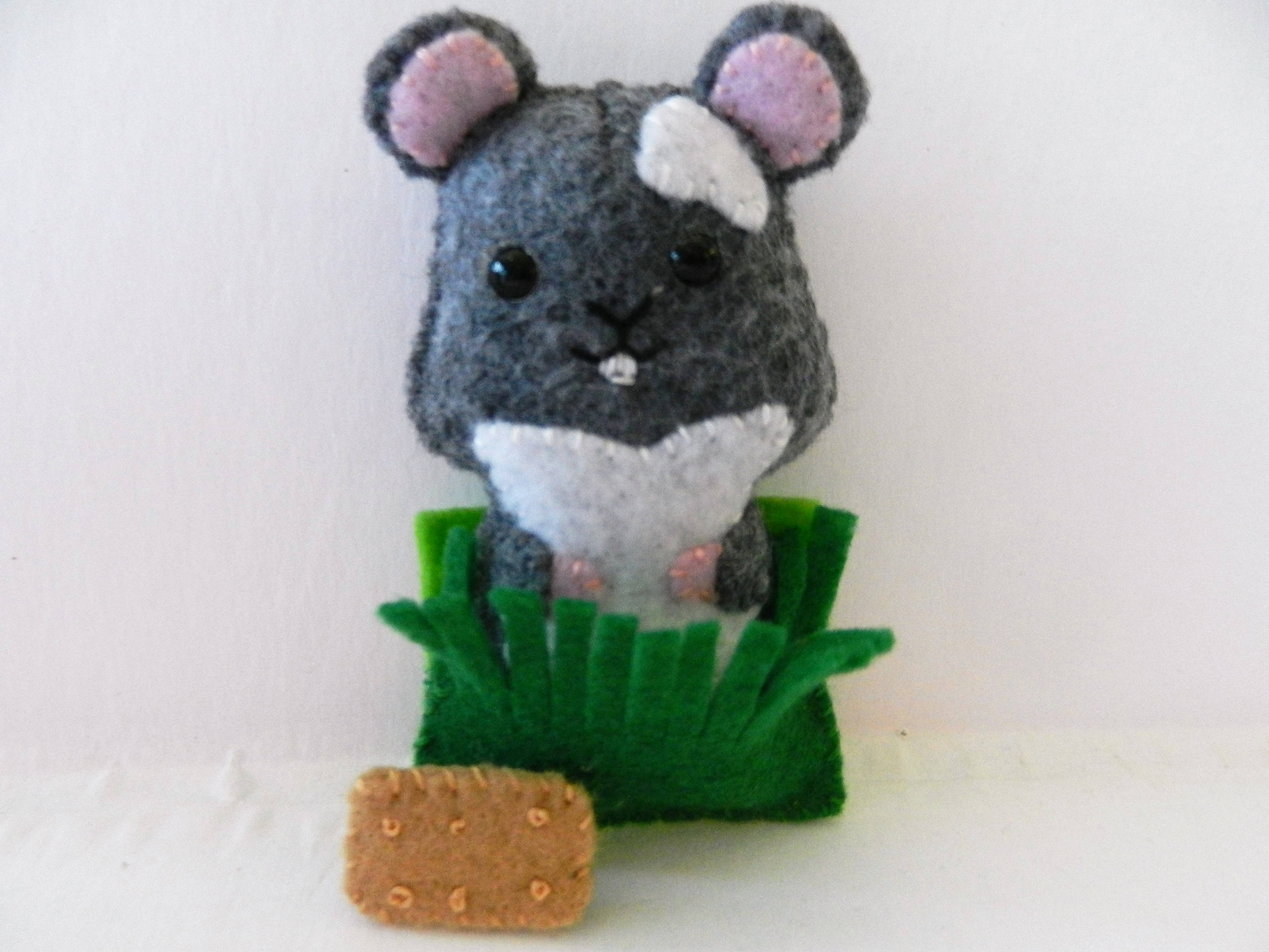 Felt Mini Hamster Travel Wee Pocket Pal by Noialand | Etsy