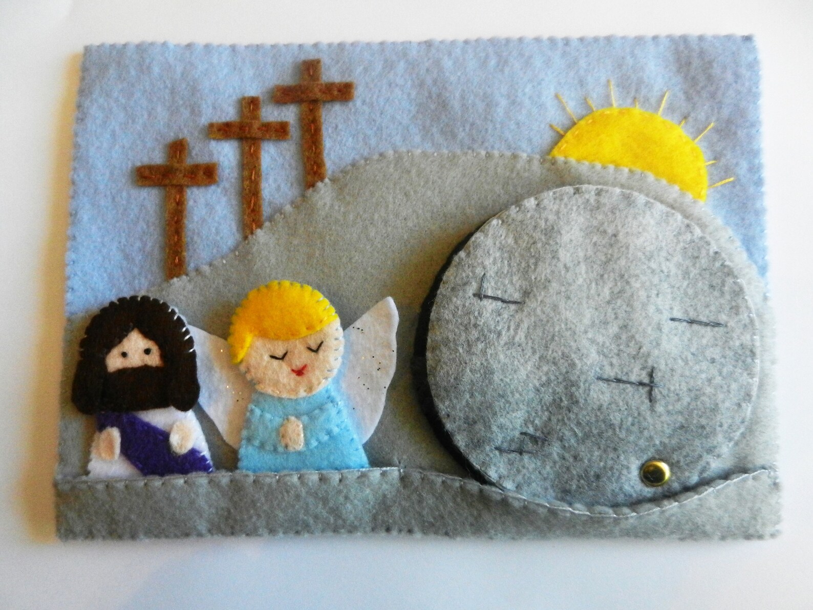 Felt Jesus Ressurection Tomb Bible Learning Lap Pad - Etsy