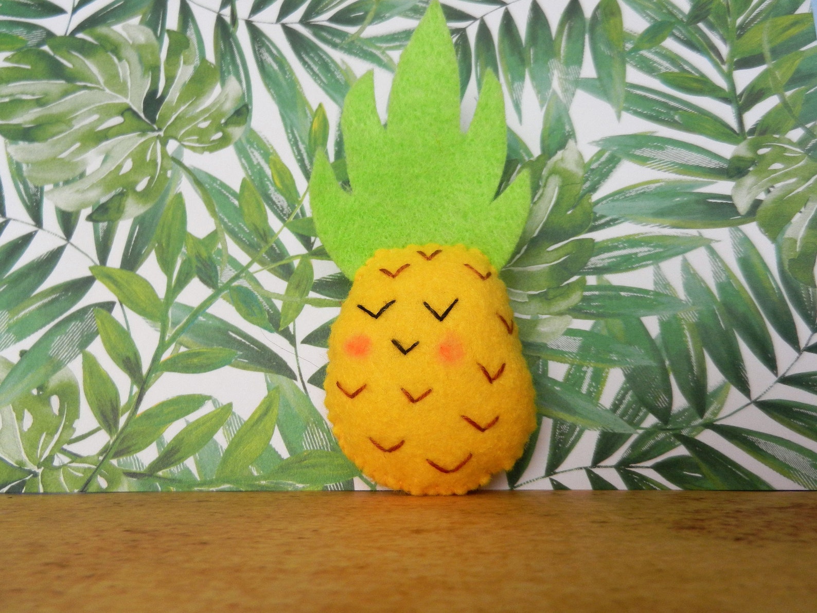 Felt Hawaiian Tropical Island Ocean Plushies by Little Dear - Etsy