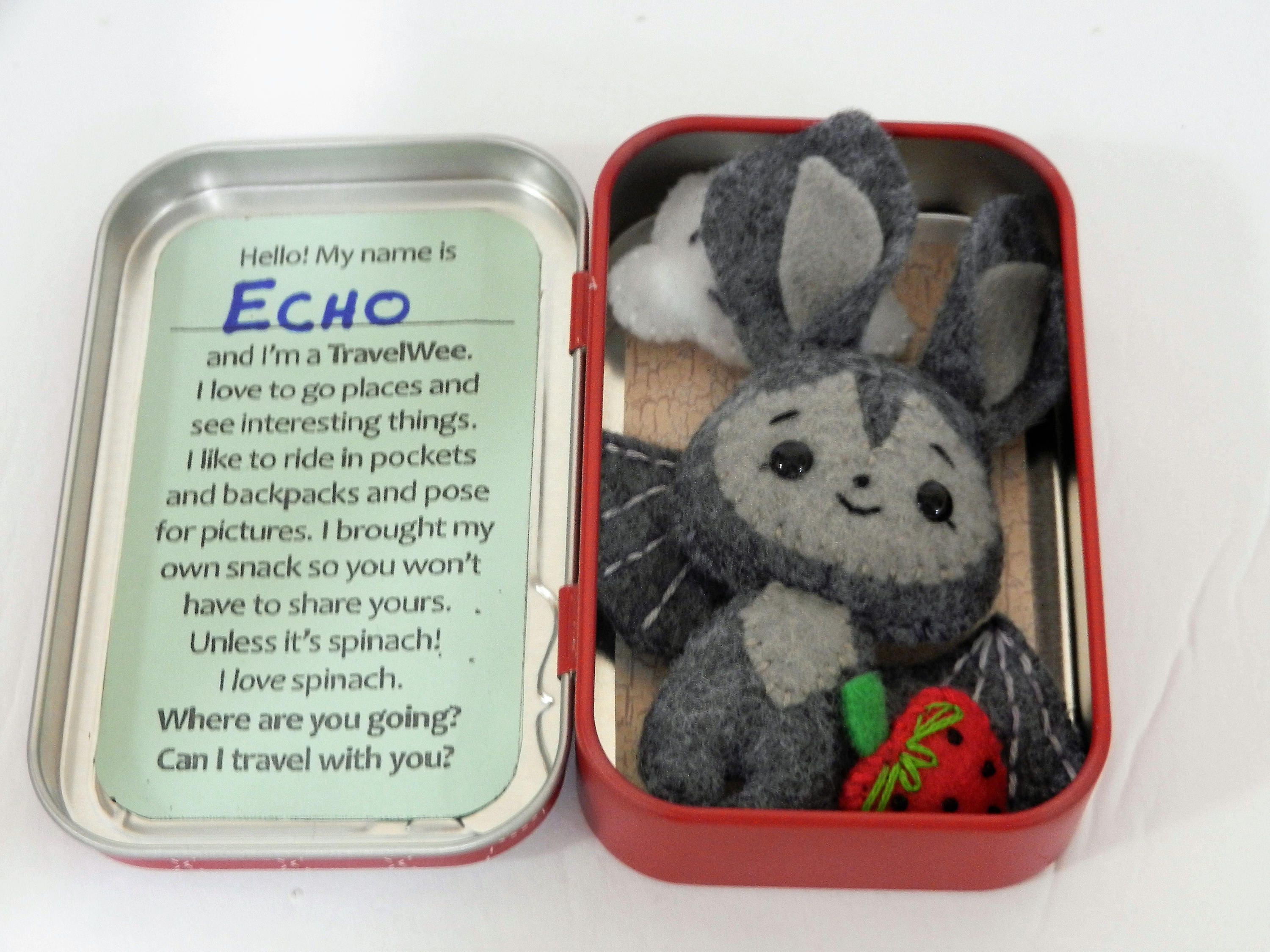 Felt Bat Travel Wee Travel Toy Altoid Tin - Etsy