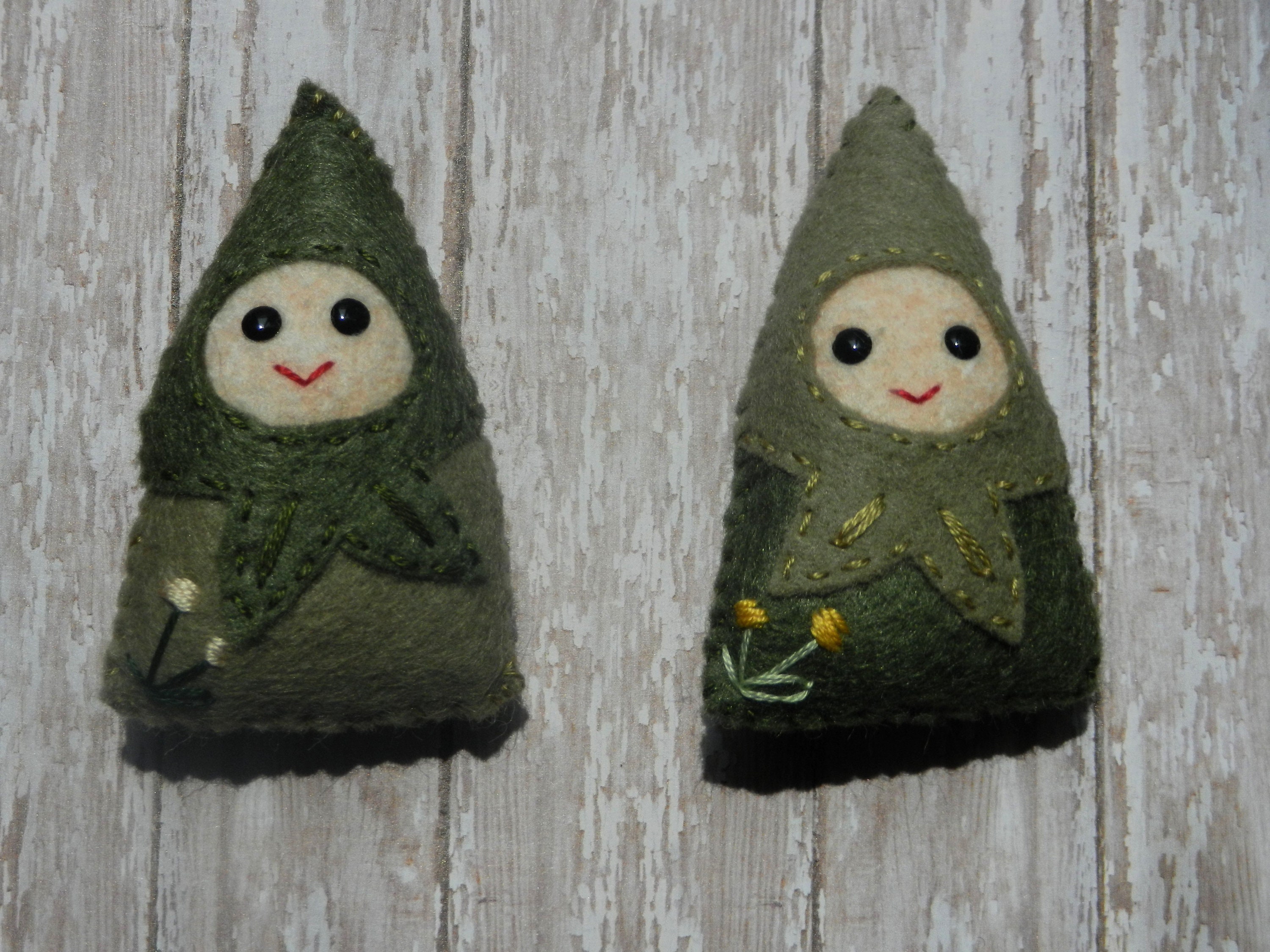Felt Mushroom Gnome Travel Wee Pocket Pal Travel Toy by Littledear - Etsy
