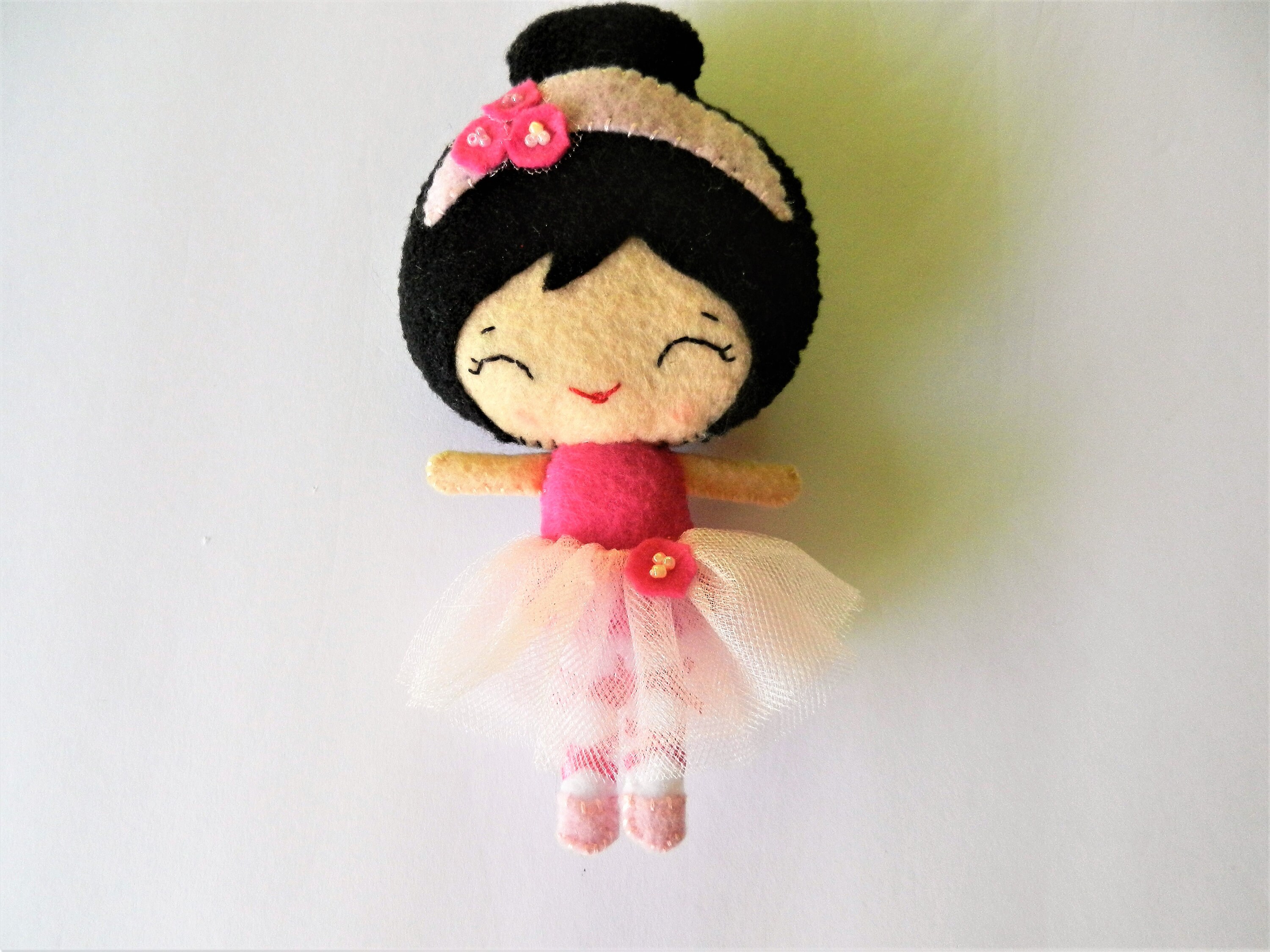 Felt Nutcracker Ballerina Dancer Doll by Noialand - Etsy