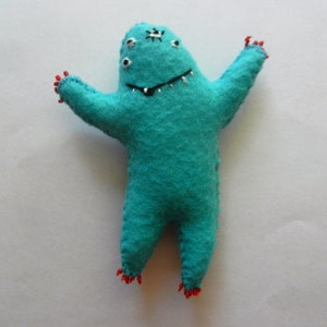 Felt Monsters Plushies - Etsy