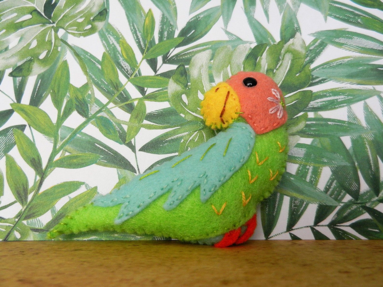 Felt Hawaiian Tropical Island Ocean Plushies by Little Dear - Etsy