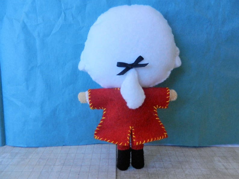 Felt Mozart Musical Composer Softie Plushie Doll by Noialand - Etsy