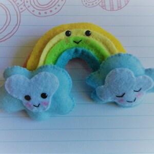 Felt Happy Days Weather Softie Plushies by Littledear - Etsy