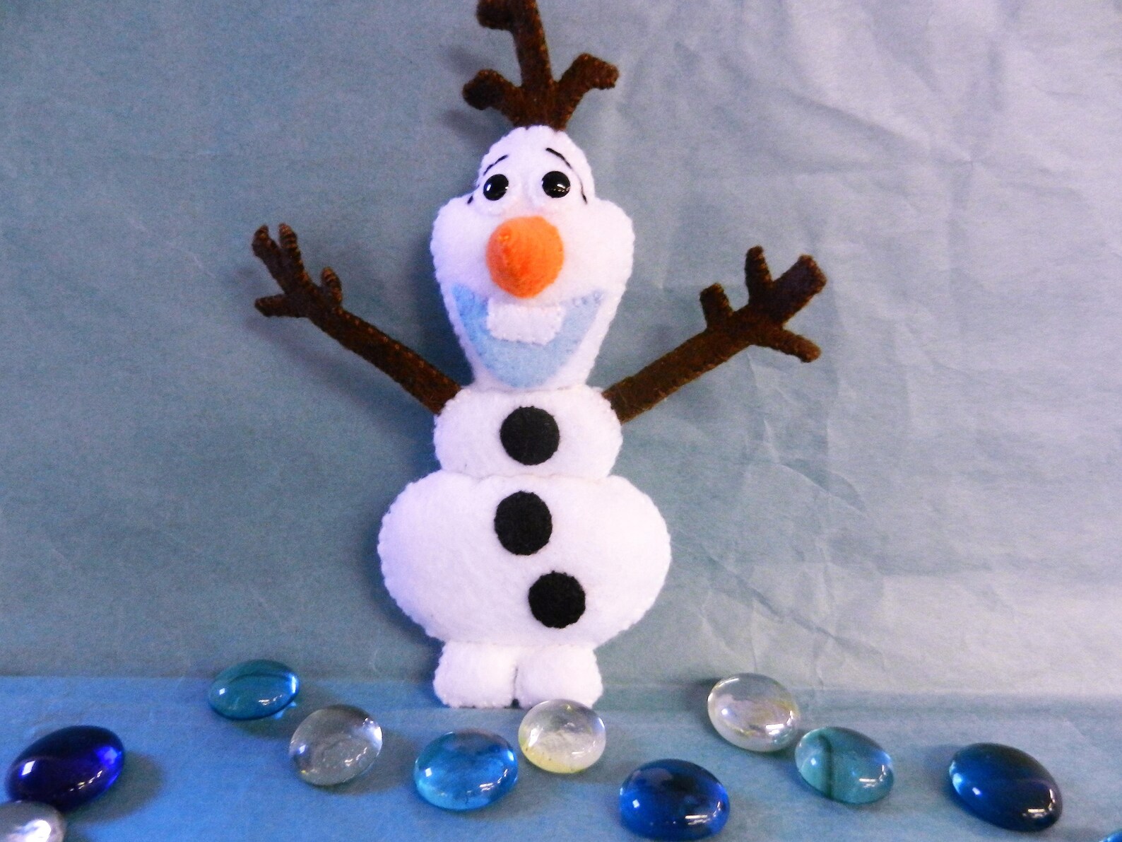 Anna, Elsa, & Olaf Felt Plushie Bundle by Noialand - Etsy