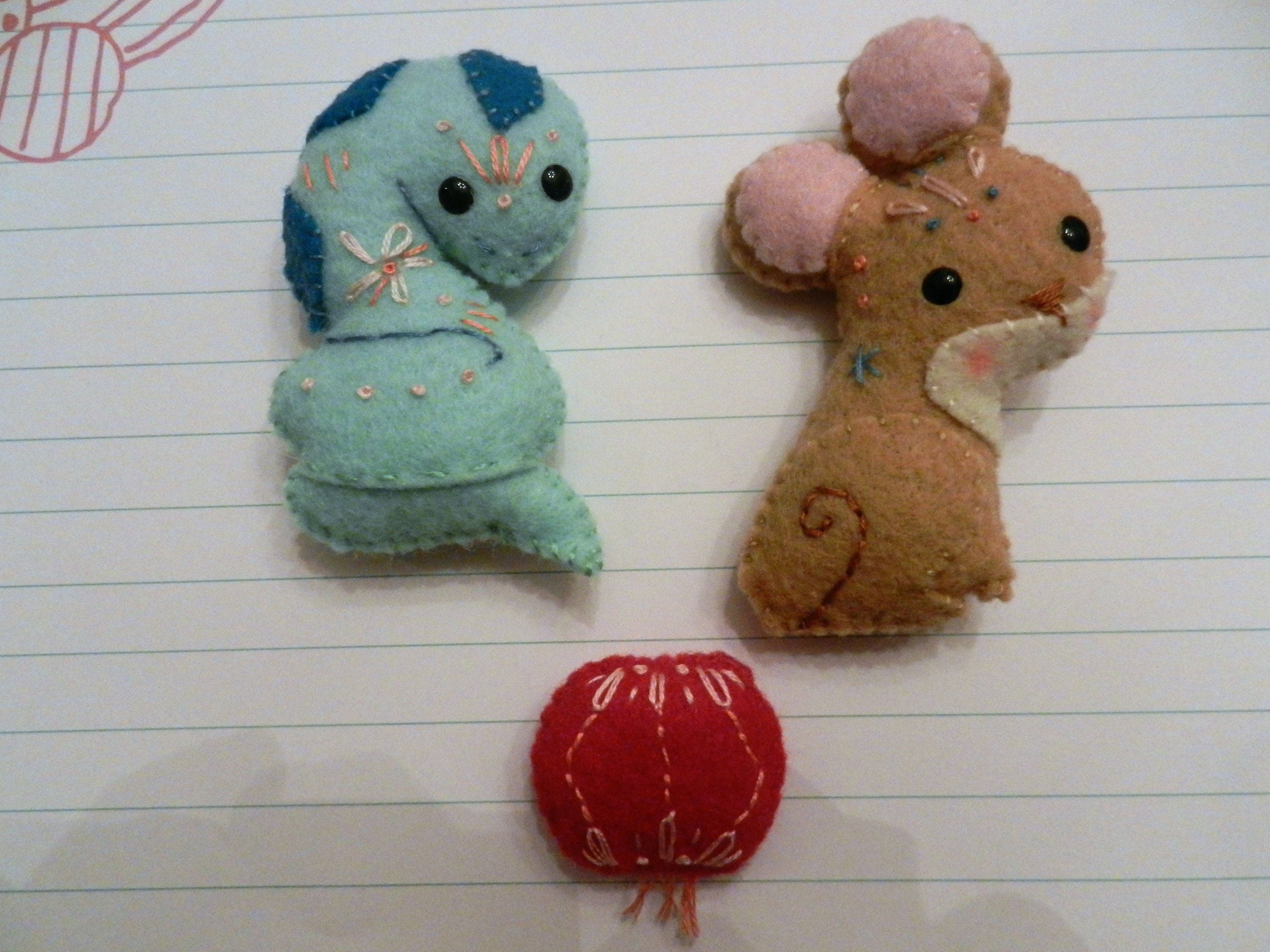 Felt Zodiac Astrological Signs Zoo Animals Softie Plushies by | Etsy