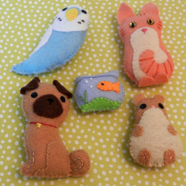 Felt Plush Hamster - Etsy