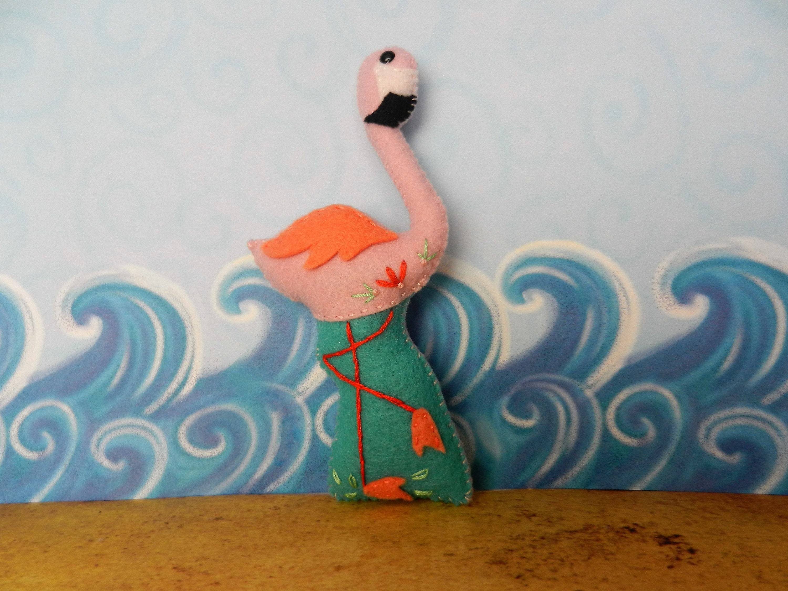 Felt Hawaiian Tropical Island Ocean Plushies by Little Dear - Etsy