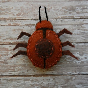 Felt #2 Bugs Insects Firefly Rhino Beetle June Bug Cicada Caterpillar ...