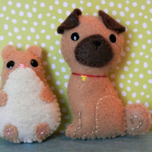 Felt Mini Pocket Pets by Littledear - Etsy