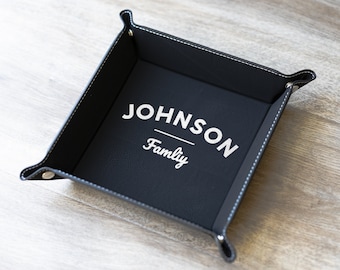 Custom Valet Tray, Catch All Table Tray, Key Tray, Remote Tray, Dice ...