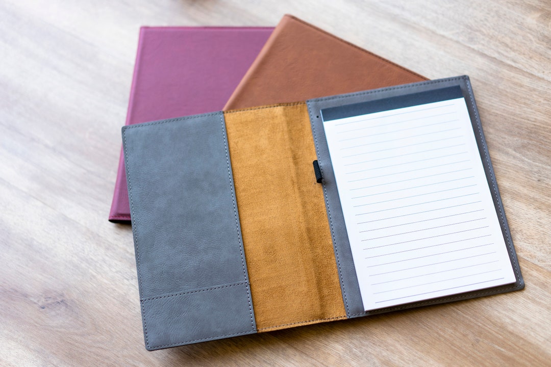 Personalized Padfolio - Custom Portfolio / Engraved Notepad ...