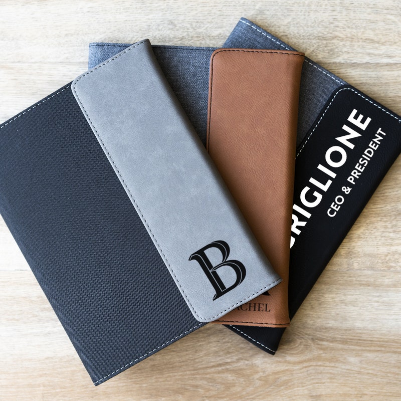 Personalized Padfolio - Etsy