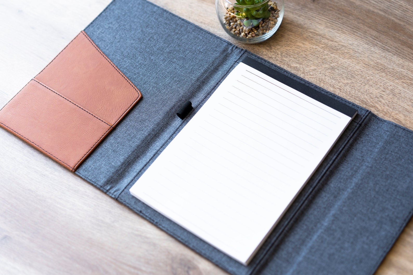 Personalized Journal - Custom Padfolio / Refillable Journal ...