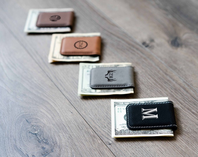 Personalized Money Clip, Groomsmen Money Clip, Custom Magnetic Money ...