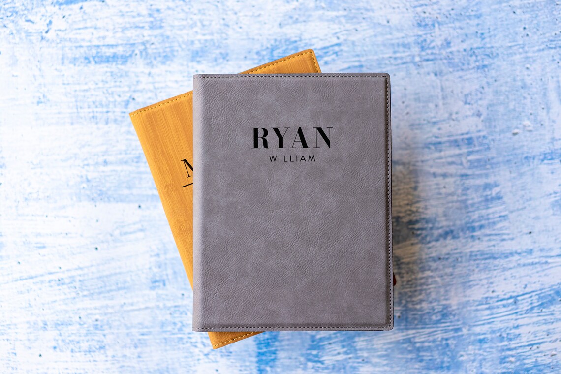 Personalized Notepad - Custom Notepad / Engraved Notepad / Refillable ...