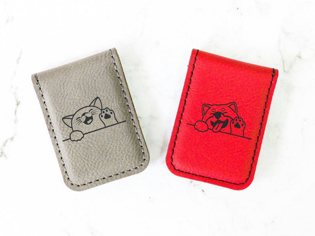 Cute Money Clip - Travel Money Holder, Personalized Cute Cat Money Clip ...