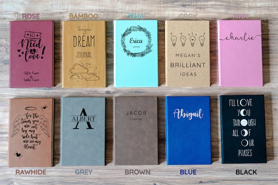 Personalized Notebooks Journals