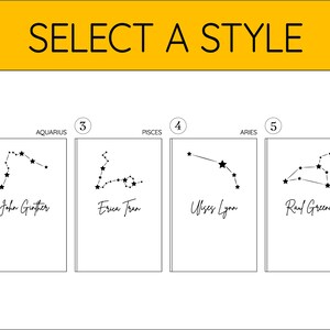 Personalized Constellation Astrology Journal- Horoscope Notebook ...