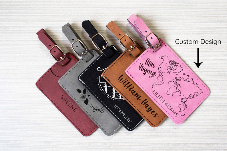 Personalized Luggage Tags Custom Luggage Tag / Engraved - Etsy