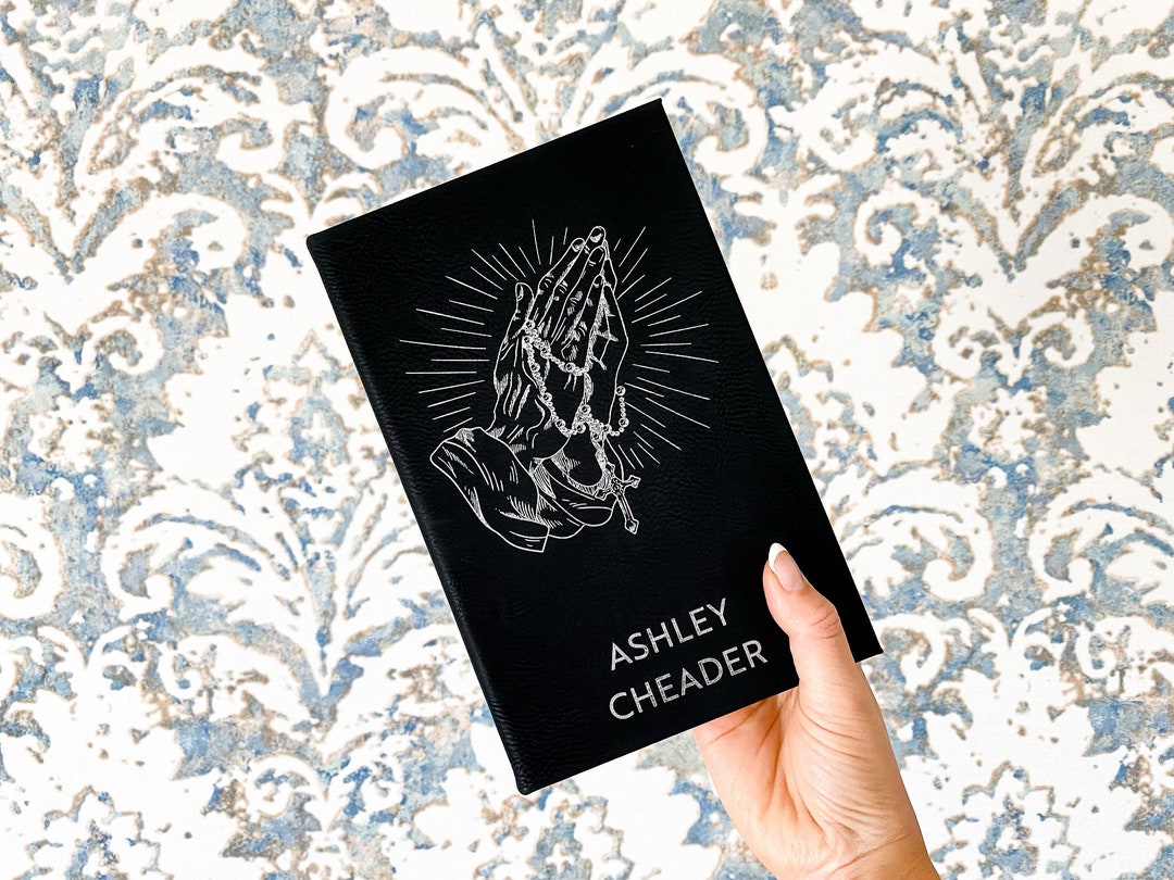 Bible Study Journal Personalized / Prayer Notebook / Catholic Bible ...