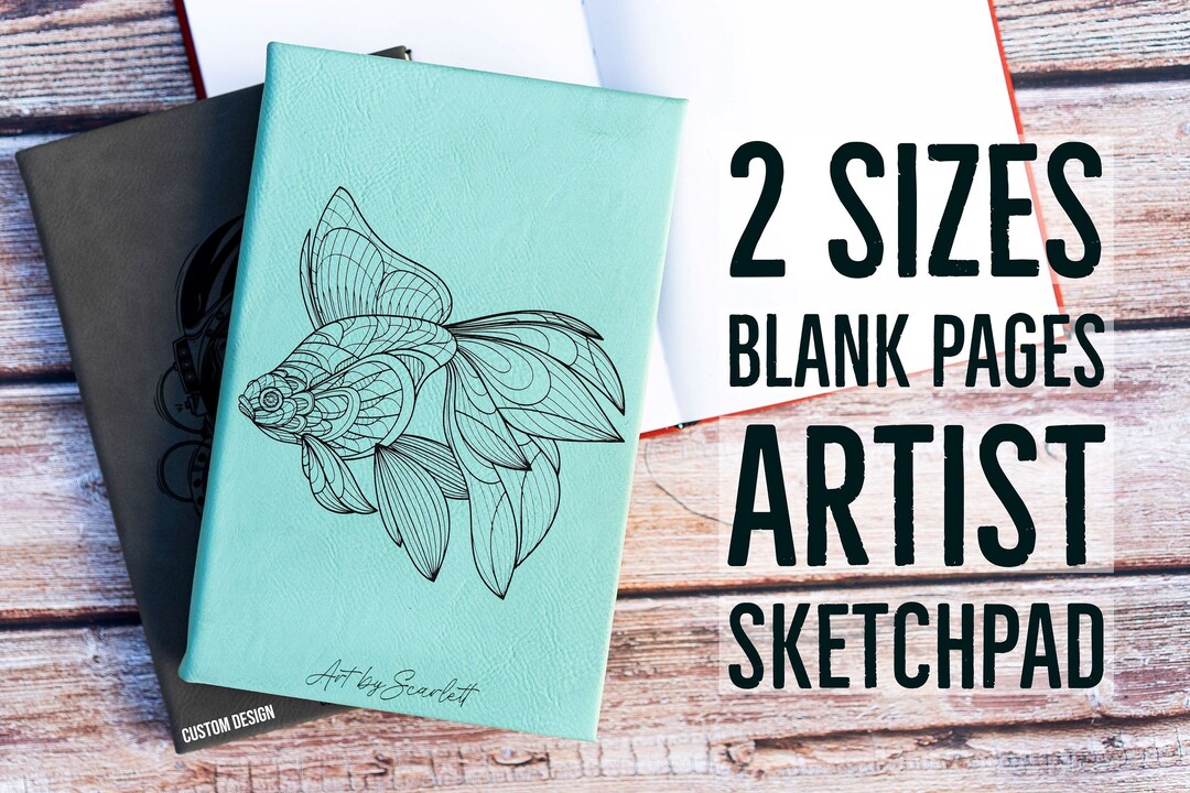 Personalized Drawing Journal, Sketchbook, Drawing Book, Art Book, Blank ...