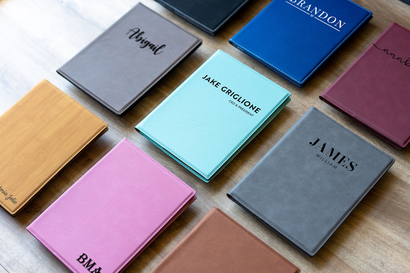 Personalized Notepad - Custom Notepad / Engraved Notepad / Refillable ...