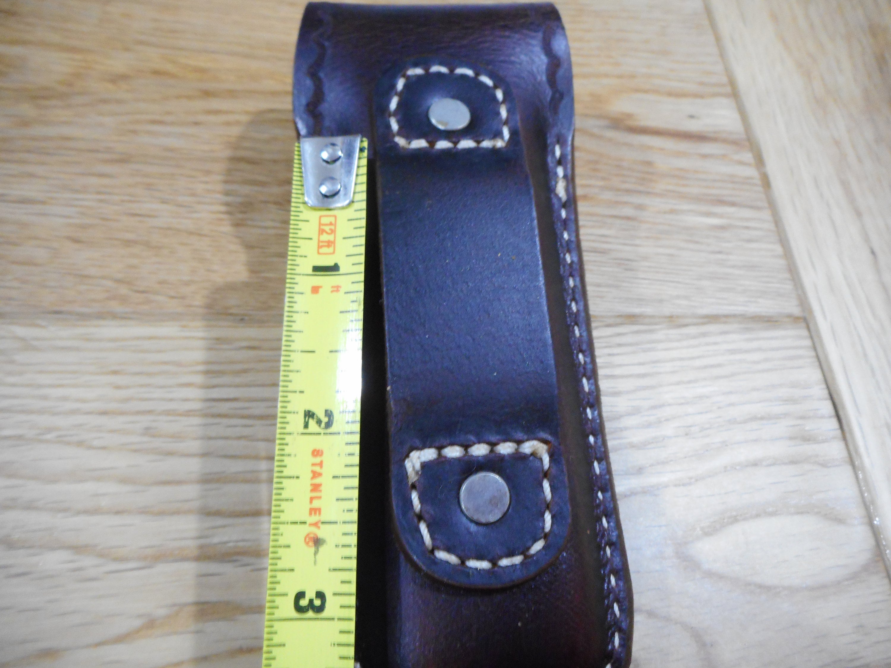 Buck 110 Custom Leather Knife Sheath. Brown. Plain Flap. Sheath Only - Etsy