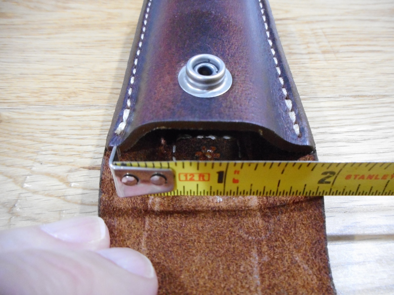 Buck 110 Custom Leather Knife Sheath. Brown. Plain Flap. Sheath Only - Etsy