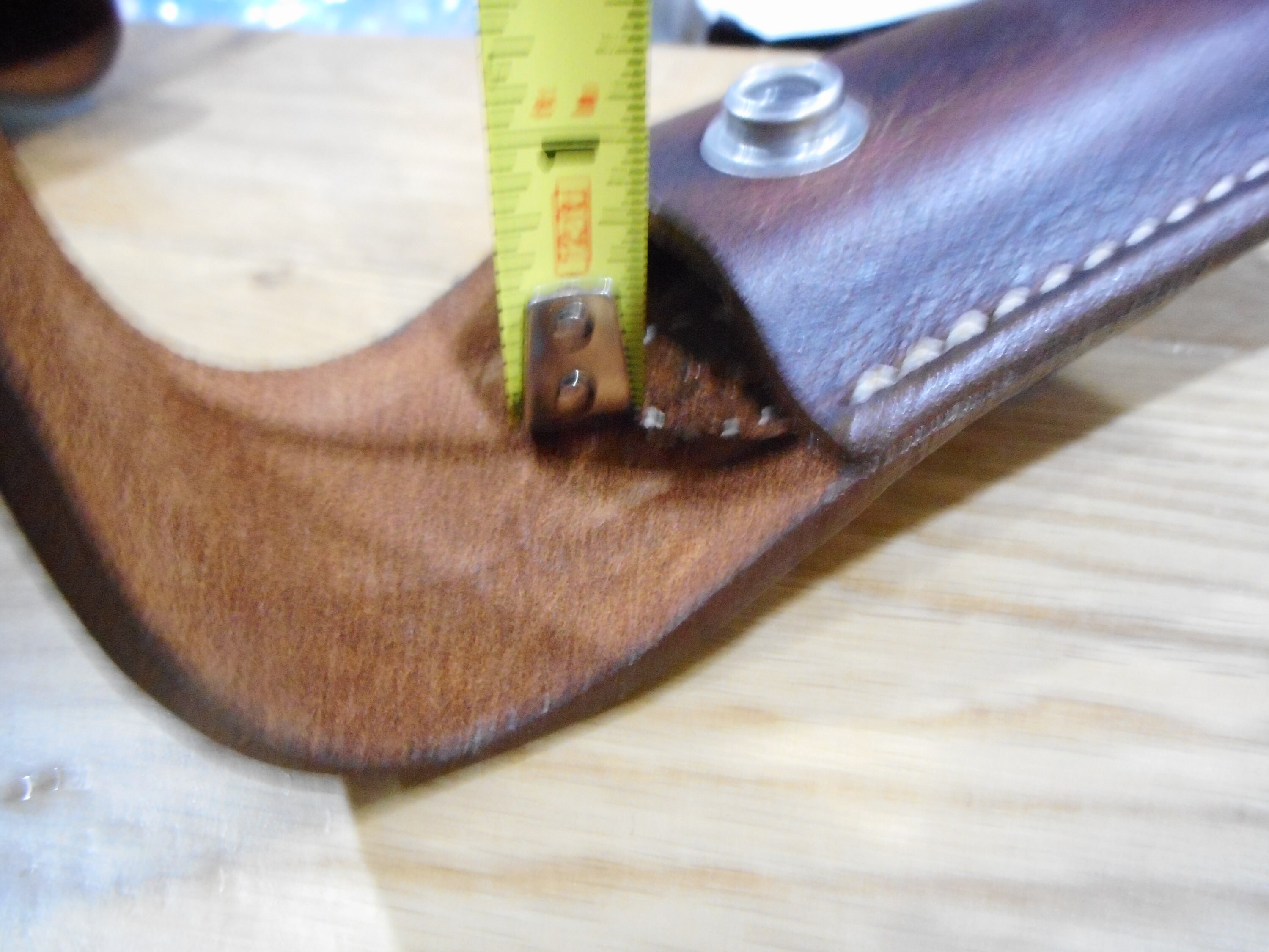 Buck 110 Custom Leather Knife Sheath. Brown. Plain Flap. Sheath Only - Etsy