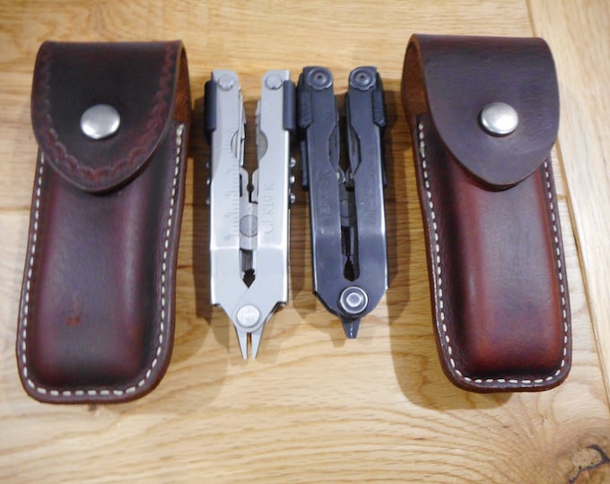 Custom Sheath for Leatherman Multi Tool and Flashlight EDC (add Flap ...