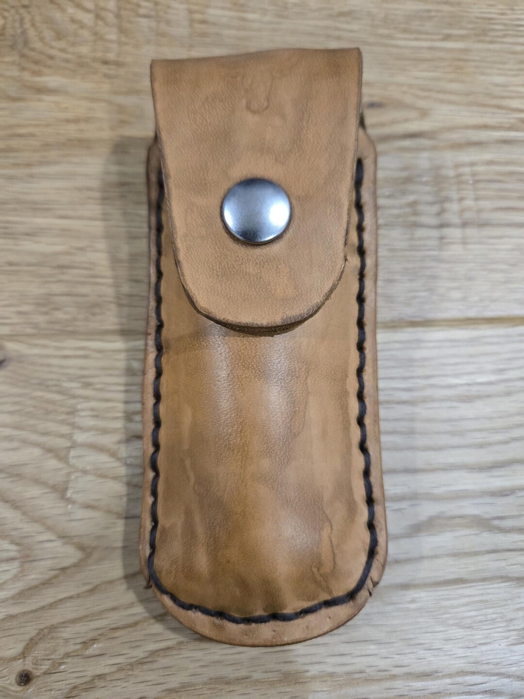 Buck 110 Custom Leather Knife Sheath. Brown. Longhorn Tool Flap. Sheath ...