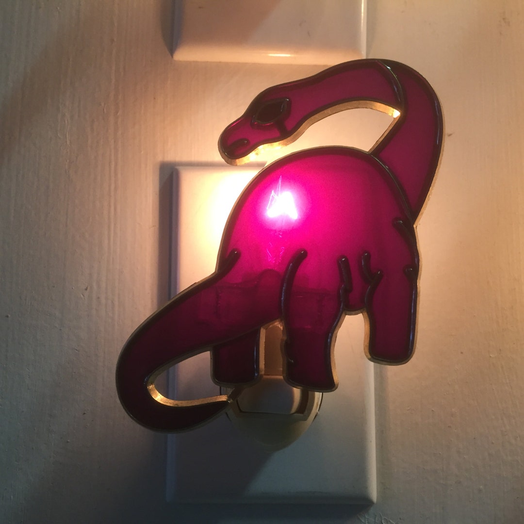 Dinosaur Brontosaurus Night Light 4 Watt On/off Switch - Etsy