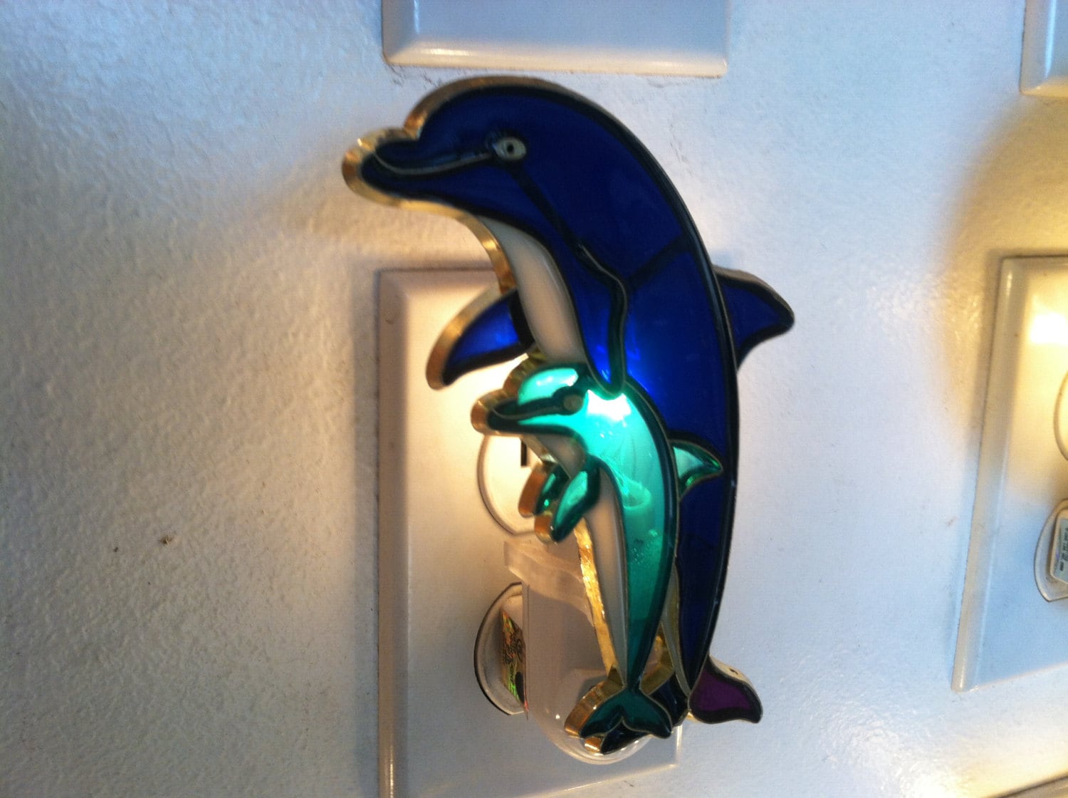 Dolphin Night Light 4 Watt On/off Switch - Etsy